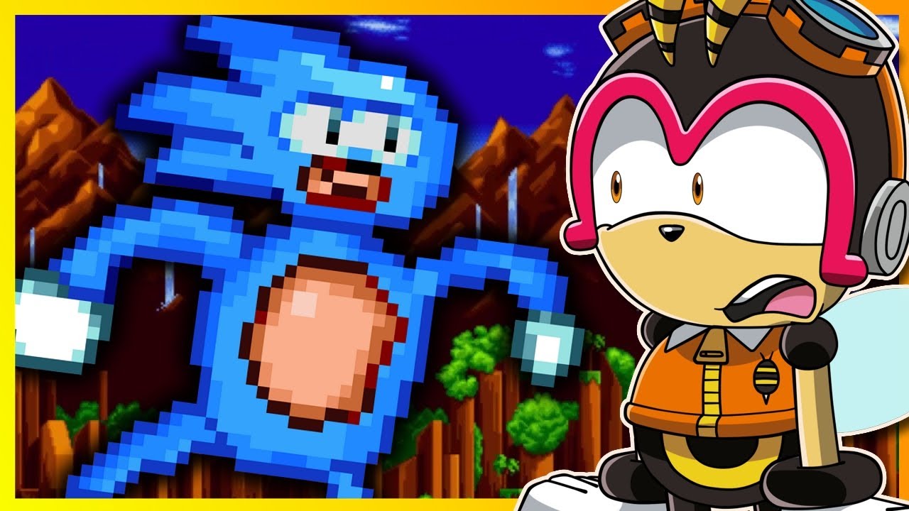 THE CURSE OF SANIC HAS COME! | Charmy Plays Sanic Monia | Sonic Mania ...