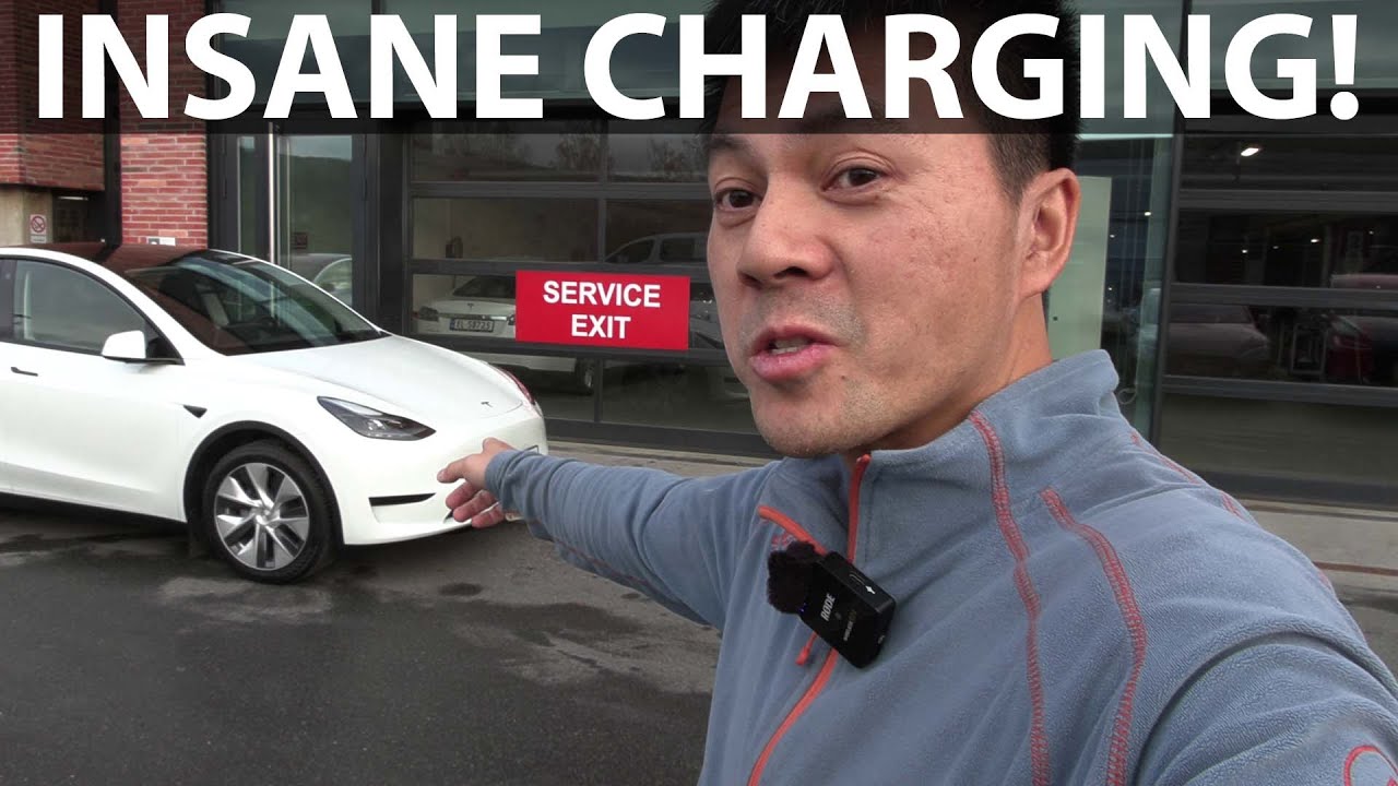 Picking up Tesla Model Y RWD with BYD Blade battery from Giga Berlin ...