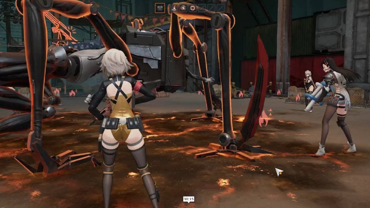 Guild Boss Week 13 Day 3 [6473 BURNING SPARK] - Girls' Frontline 2 ...