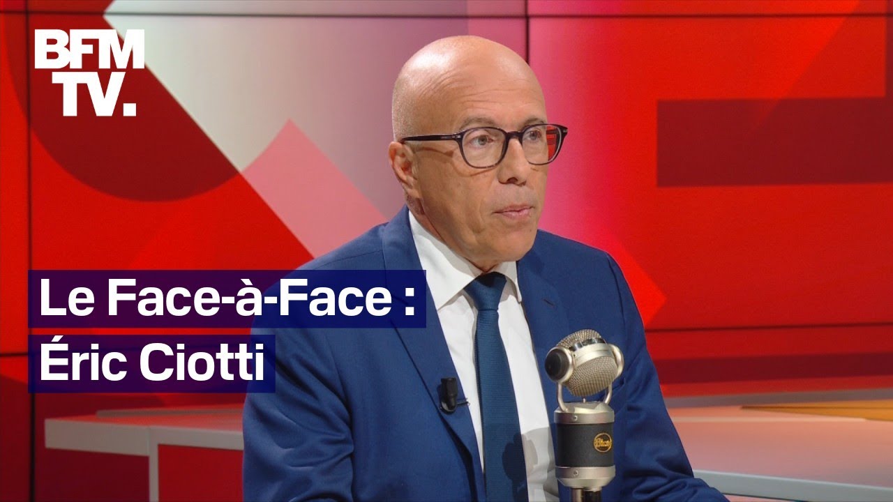 "Un hold-up démocratique": l'interview d'Éric Ciotti en intégralité ...