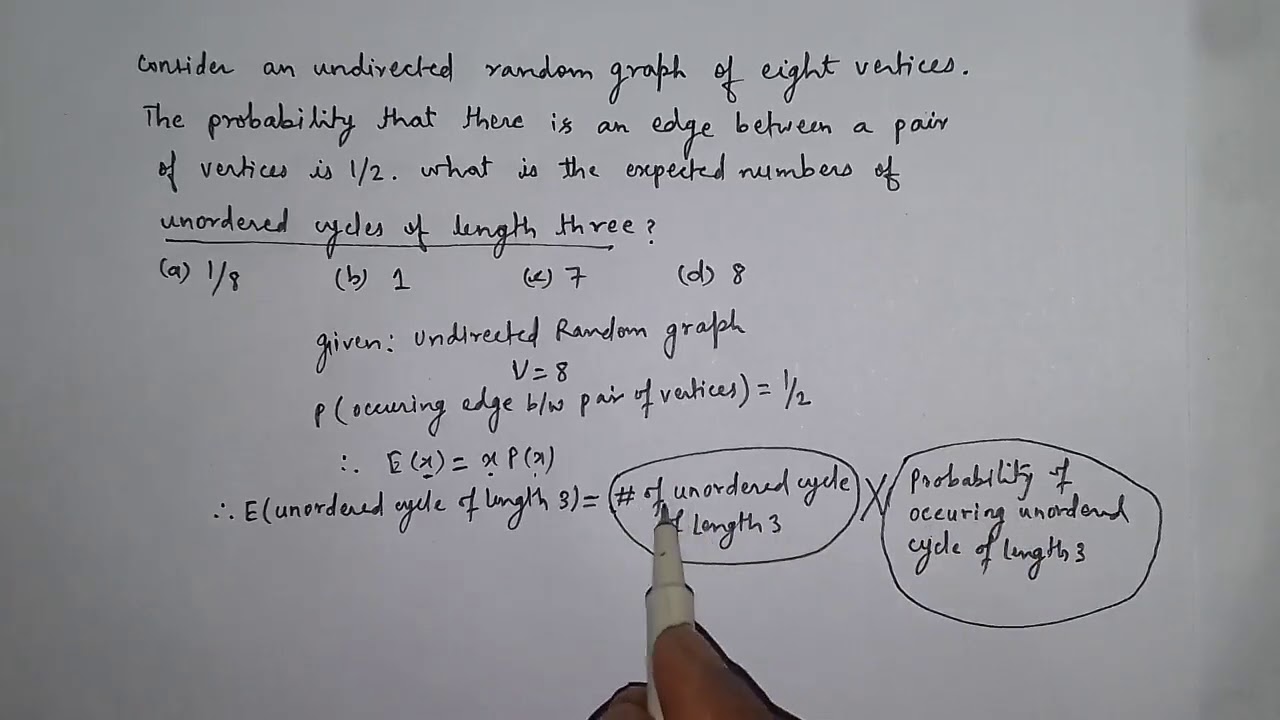 GATE CSE 2013 solution | Graph Theory - YouTube