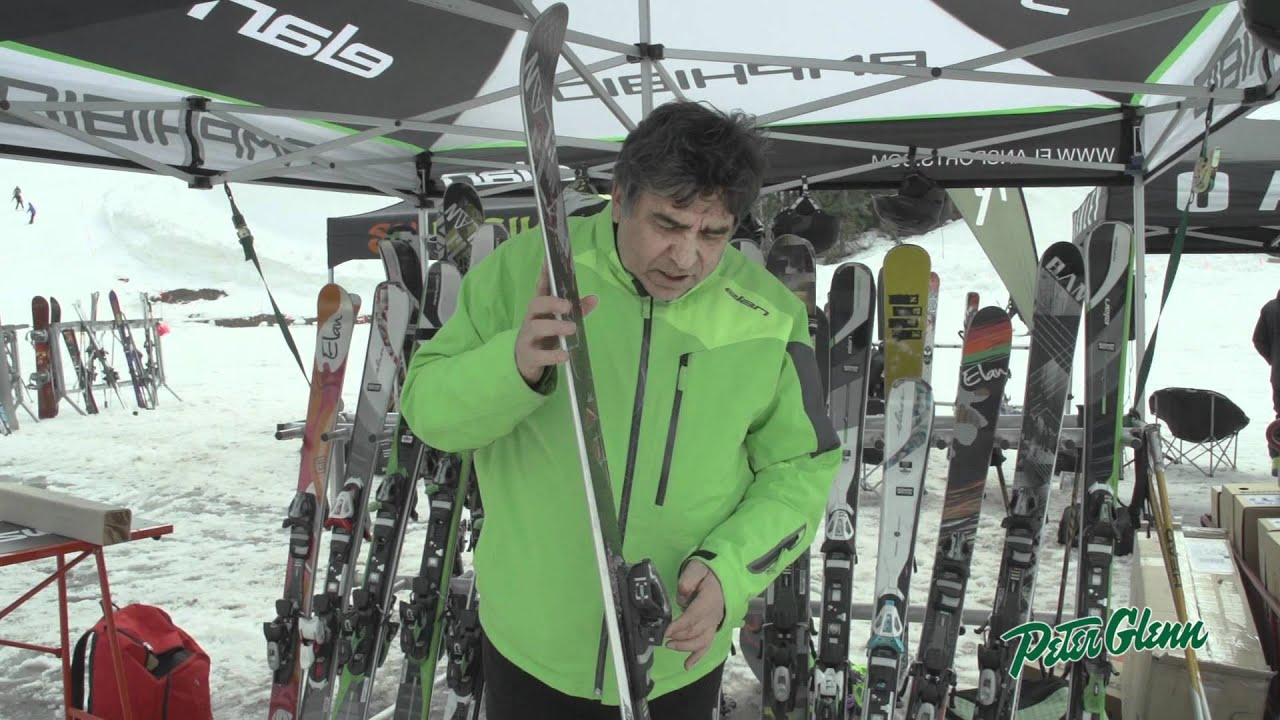 Elan 888 Alu Skis Video Review from Peter Glenn - YouTube
