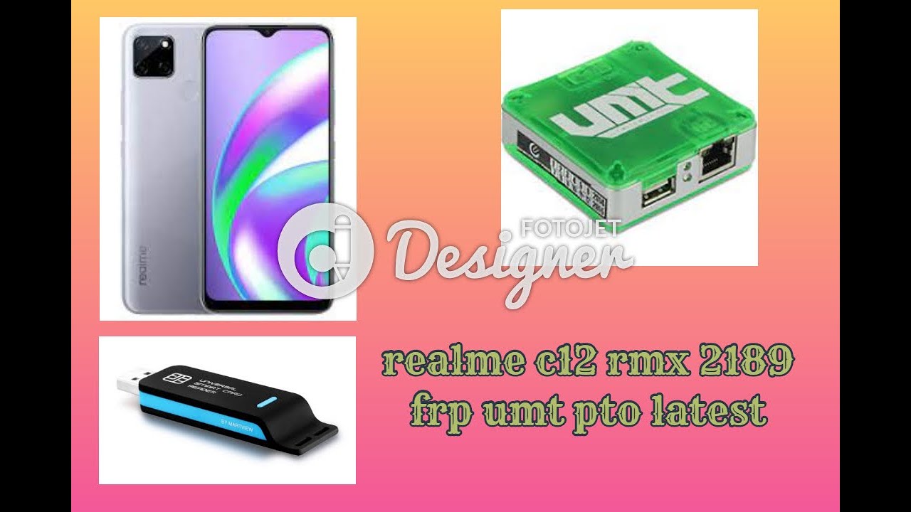 Realme C12 Rmx 2189 frp with UMT PRO - YouTube
