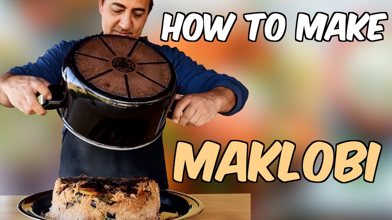 Making Maklobi with CHEF GARY ( Upside Down 🤣 ) عمل المقلوبة - YouTube