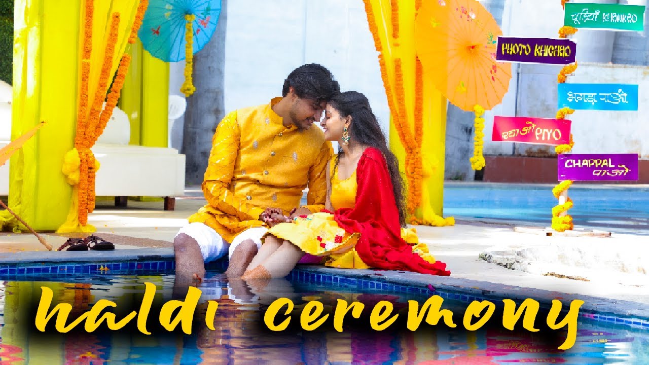Shalini weds Mukul Haldi Cinematic Video | Cinematic Haldi film 2023 | haldi dance performance ...