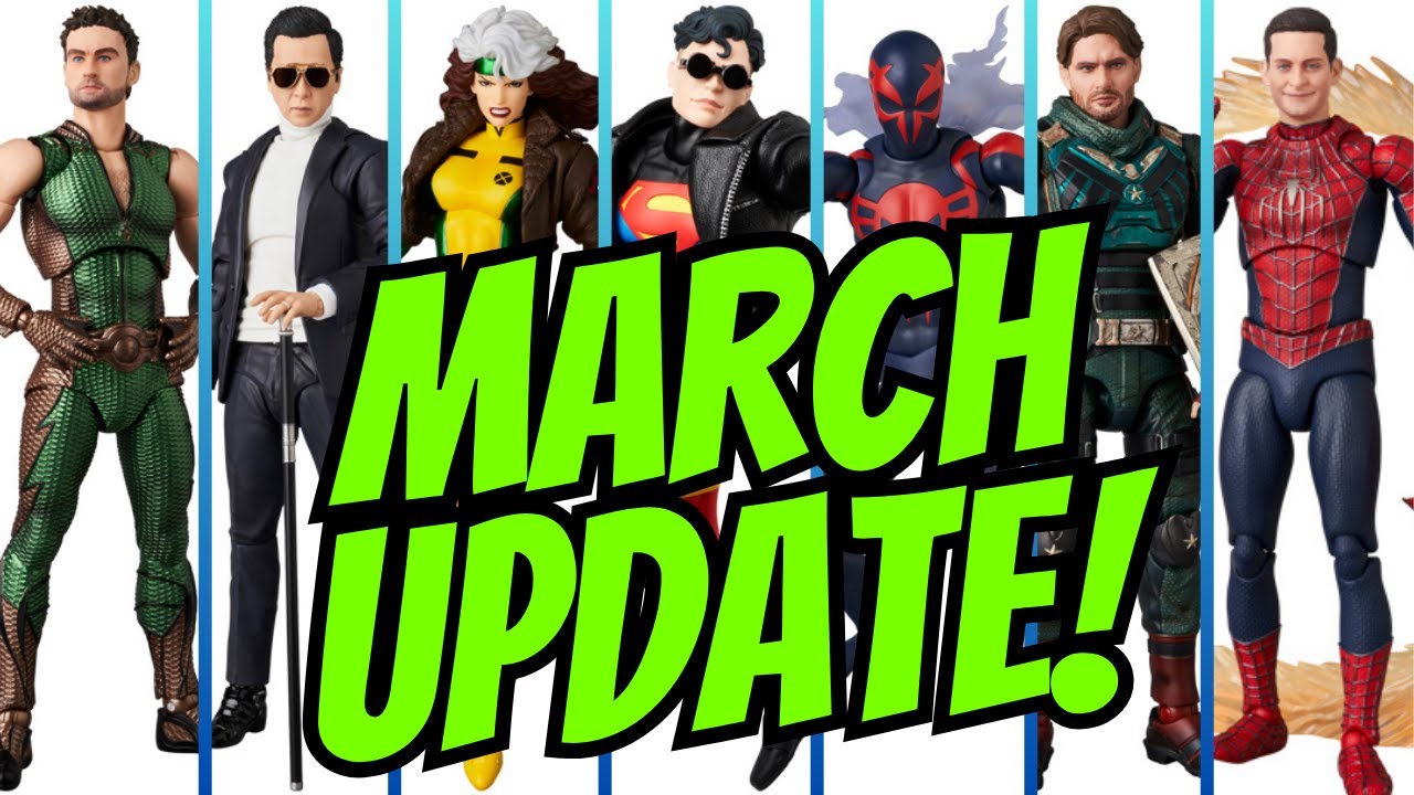 MAFEX News/Update - March 2025 & MAFEX 205 Giveaway Update - YouTube