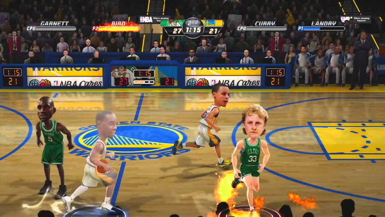 NBA JAM | ONLINE MATCH! GSW VS BOS - YouTube