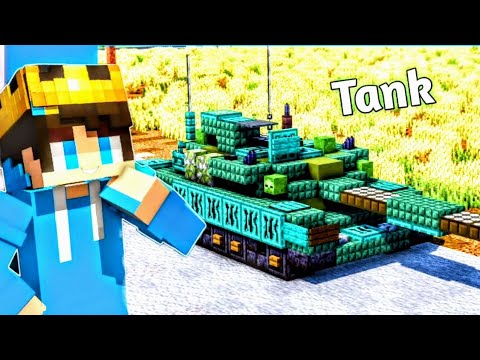 Minecraft Tutorial: How To Make A Tank! - YouTube