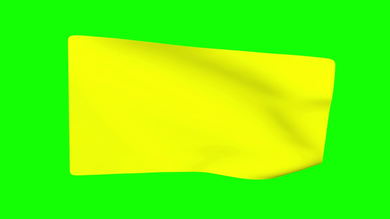 Yellow flag 🅶🆁🅴🅴🅽 🆂🅲🆁🅴🅴🅽 - YouTube