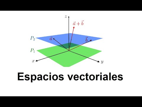 Álgebra Lineal - Espacios vectoriales - Bioquímica - YouTube