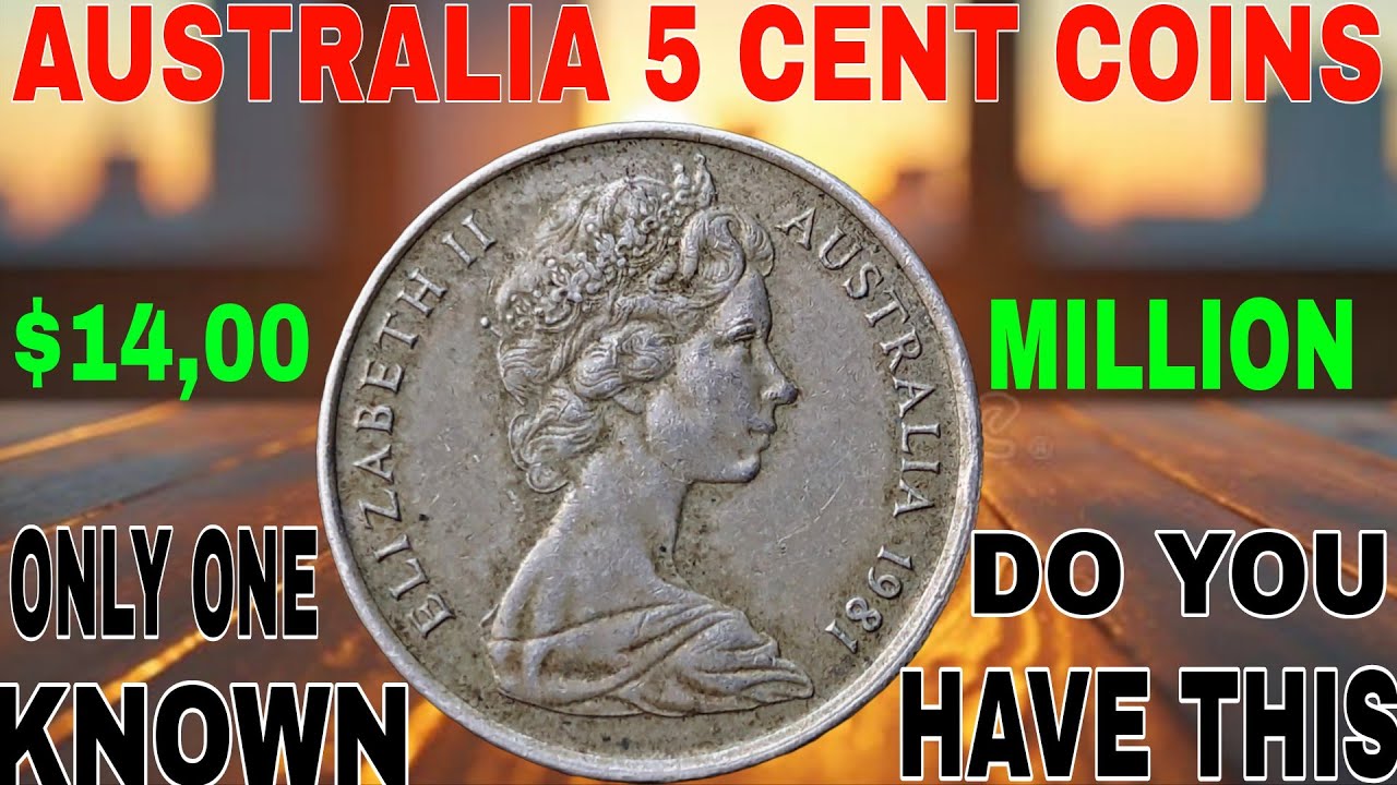 RARE AUSTRALIAN 5 CENTS COINS WORTH BIG MONEY AUSTRALIAN 5 CENTS COINS ...