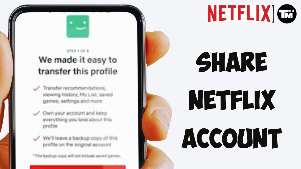 How to Share Netflix Account with Friends 2024 | Transfer Netflix ...