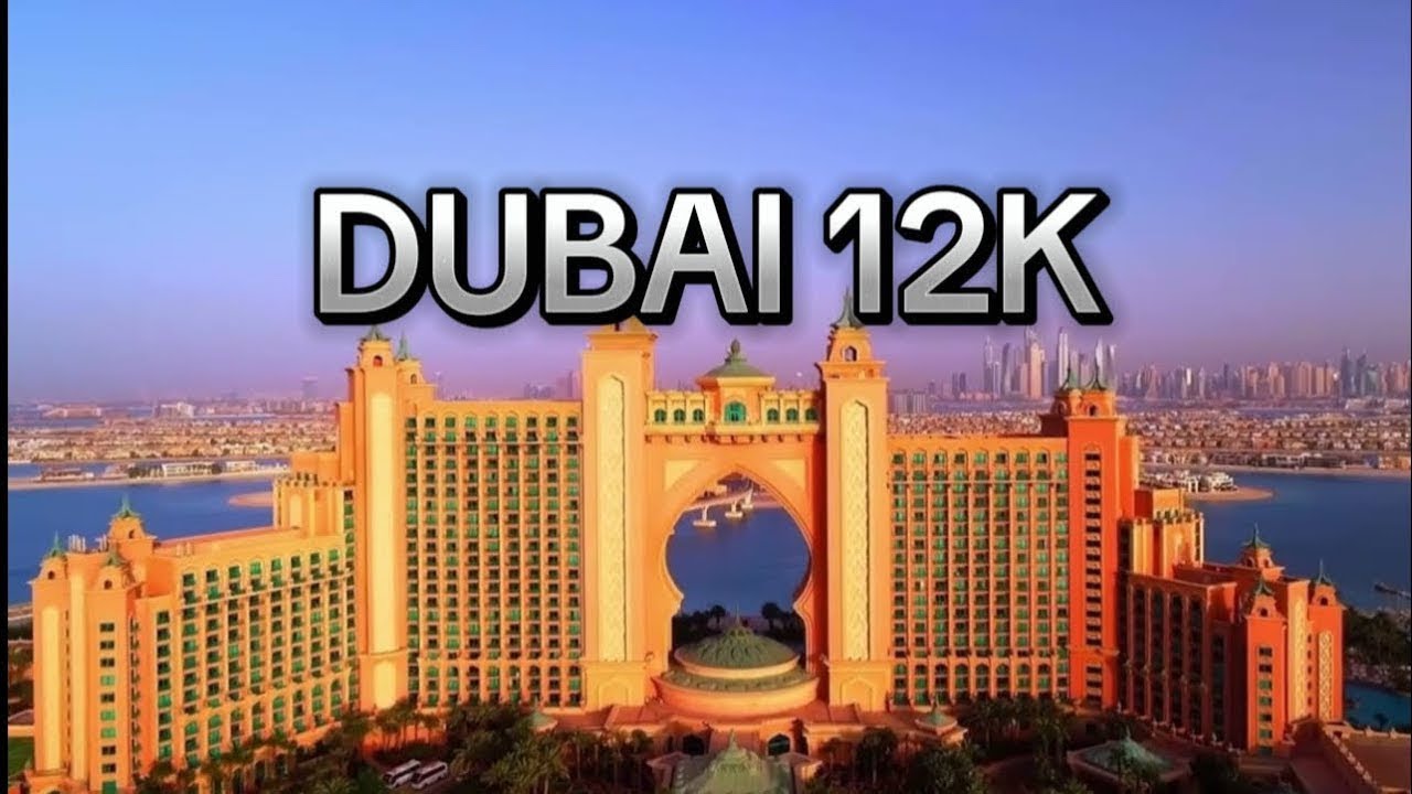 Dubai 8k Video Emirates l Dubai beach Dubai buildings Dubai Villas ...