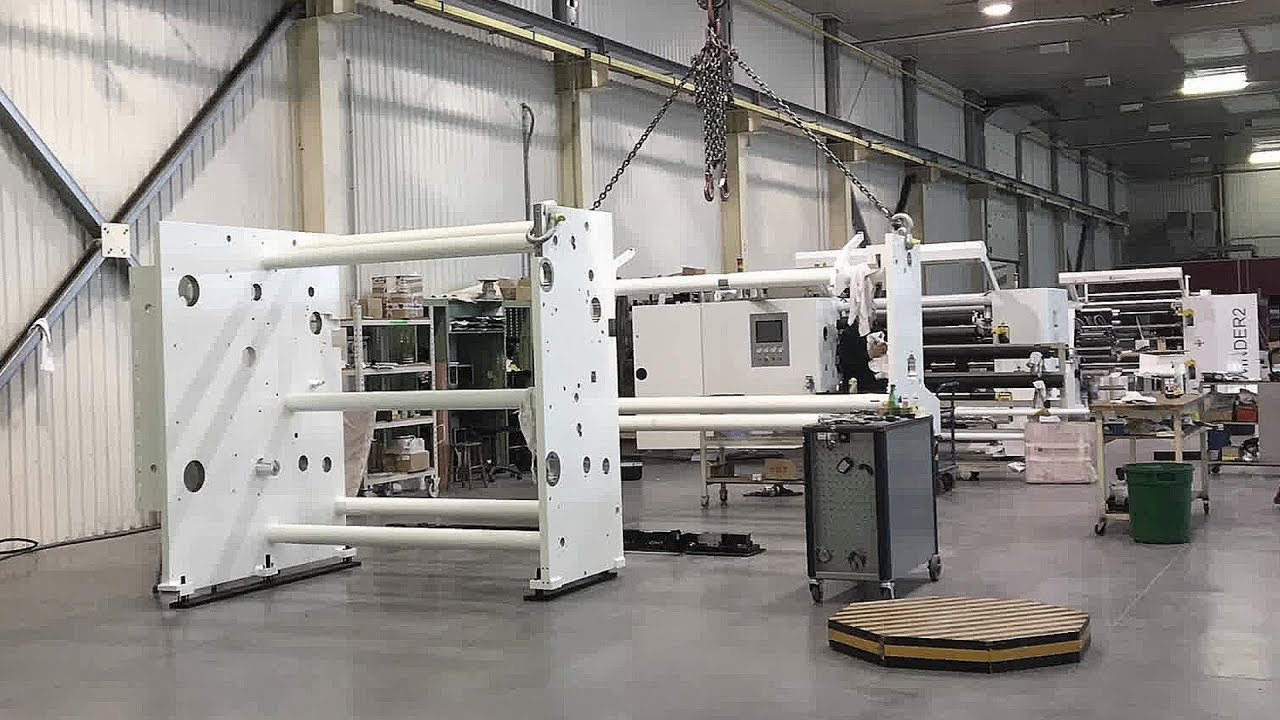 Assembly of MASTER slitter. - YouTube