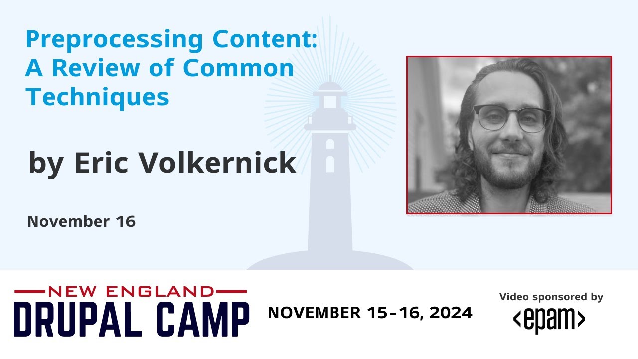 Preprocessing Content: A Review of Common Techniques - YouTube