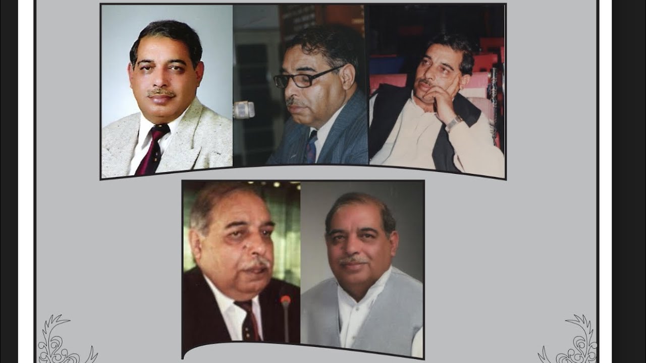 Prof. Bashir Ahmad Soz (Journey in Burn Hall) - YouTube