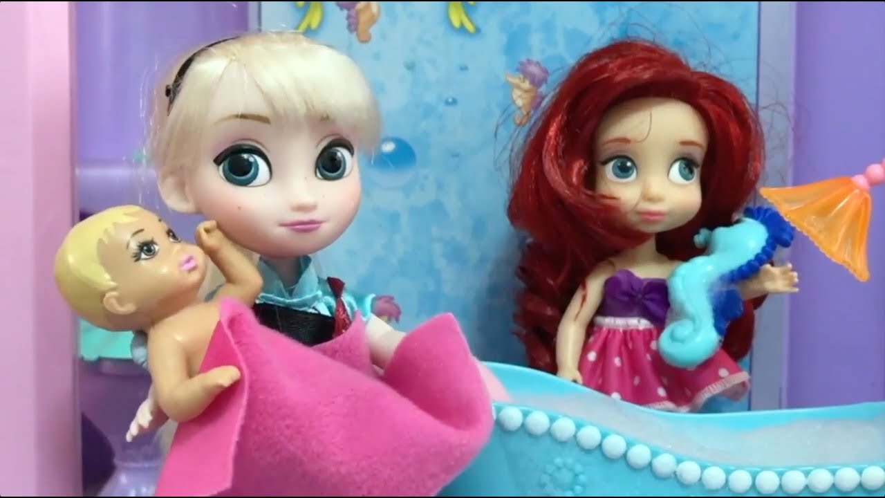 Munequitos de Disney Completos en Español de Princesas Bebes - YouTube
