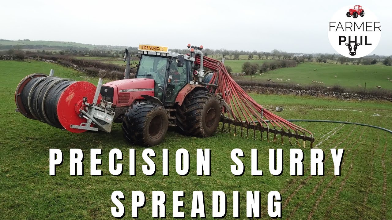 24 YEAR OLD TRACTOR IS NOW PRECISION SLURRY SPREADING!!! | MF 6290 ...