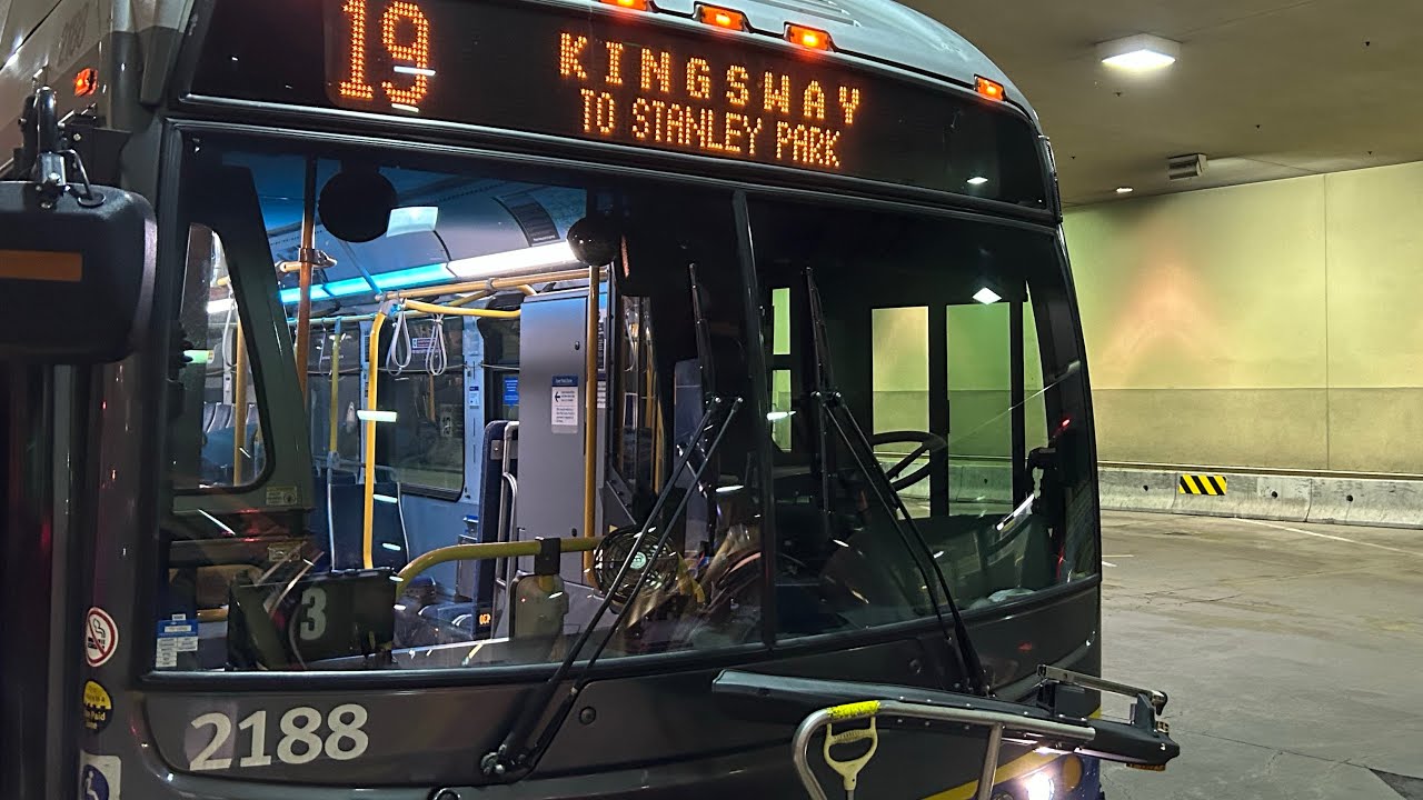 Translink 2006 New Flyer E40LFR 2188 on the 19 Stanley Park - YouTube