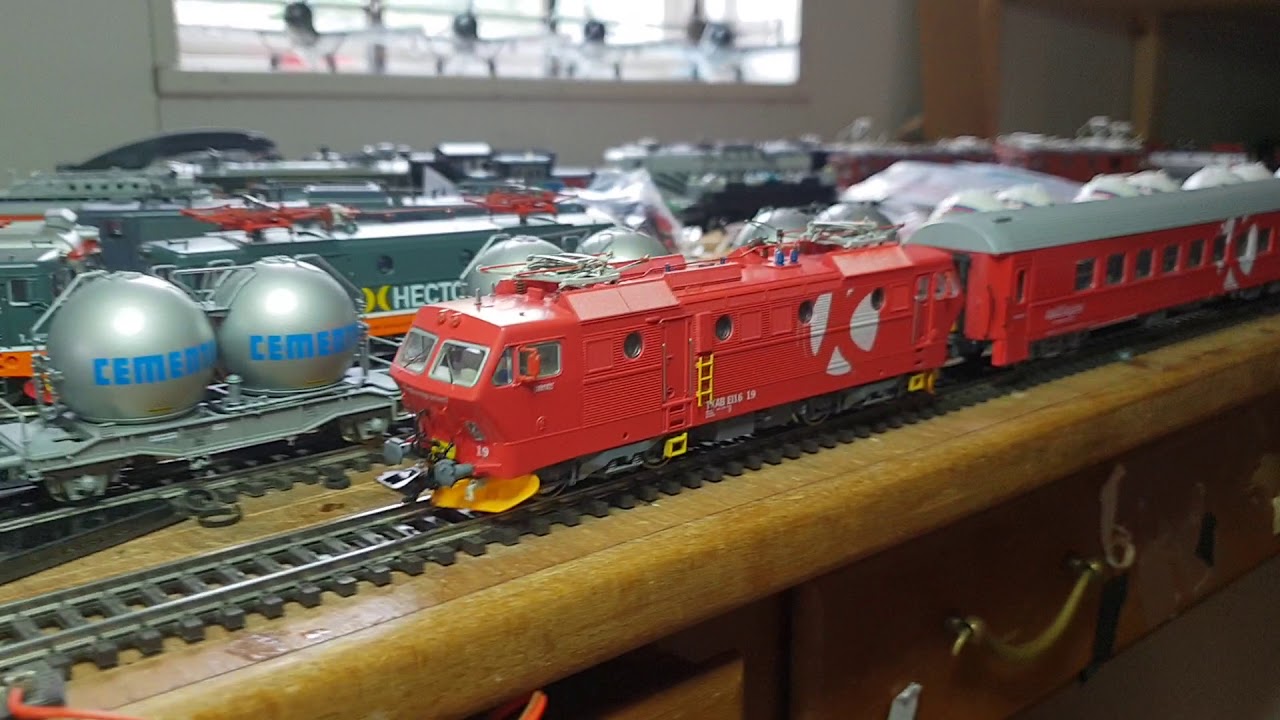 TKAB Mittlinjen El16 19 - YouTube