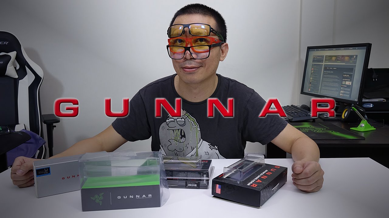 รีวิว: GUNNAR Advanced Gaming Eyewear - YouTube