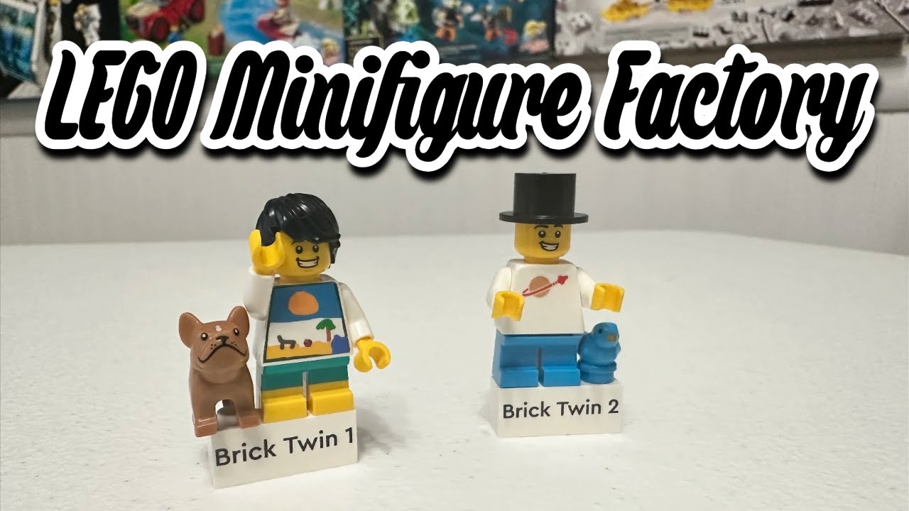 UP CLOSE LOOK: The Brick Twins CUSTOM Minifigs from the LEGO Minifig ...