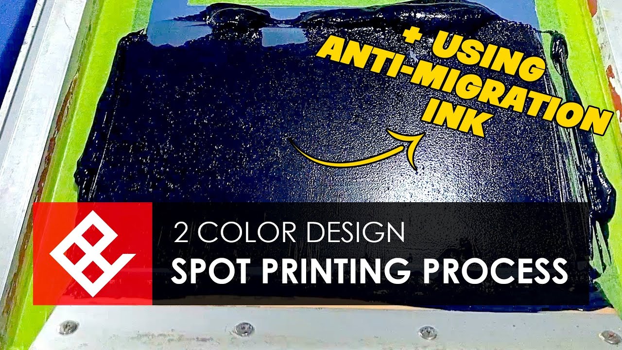 Using Anti-Migration Ink - 2 color Rubberized Print Spot Process ...
