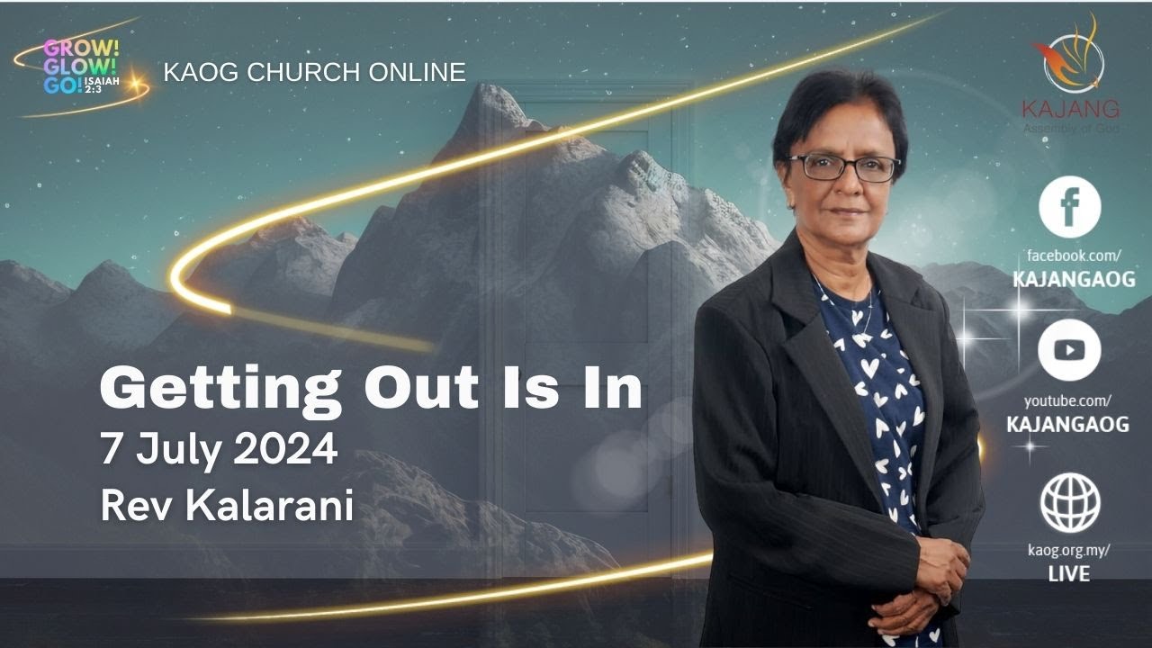 (English Service) 7 July 2024 : Getting Out is In / Rev Kalarani - YouTube