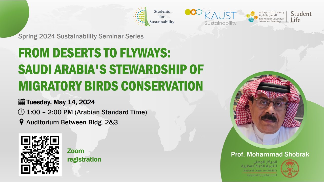 Saudi Arabia's Stewardship of Migratory Birds Conservation - Prof ...