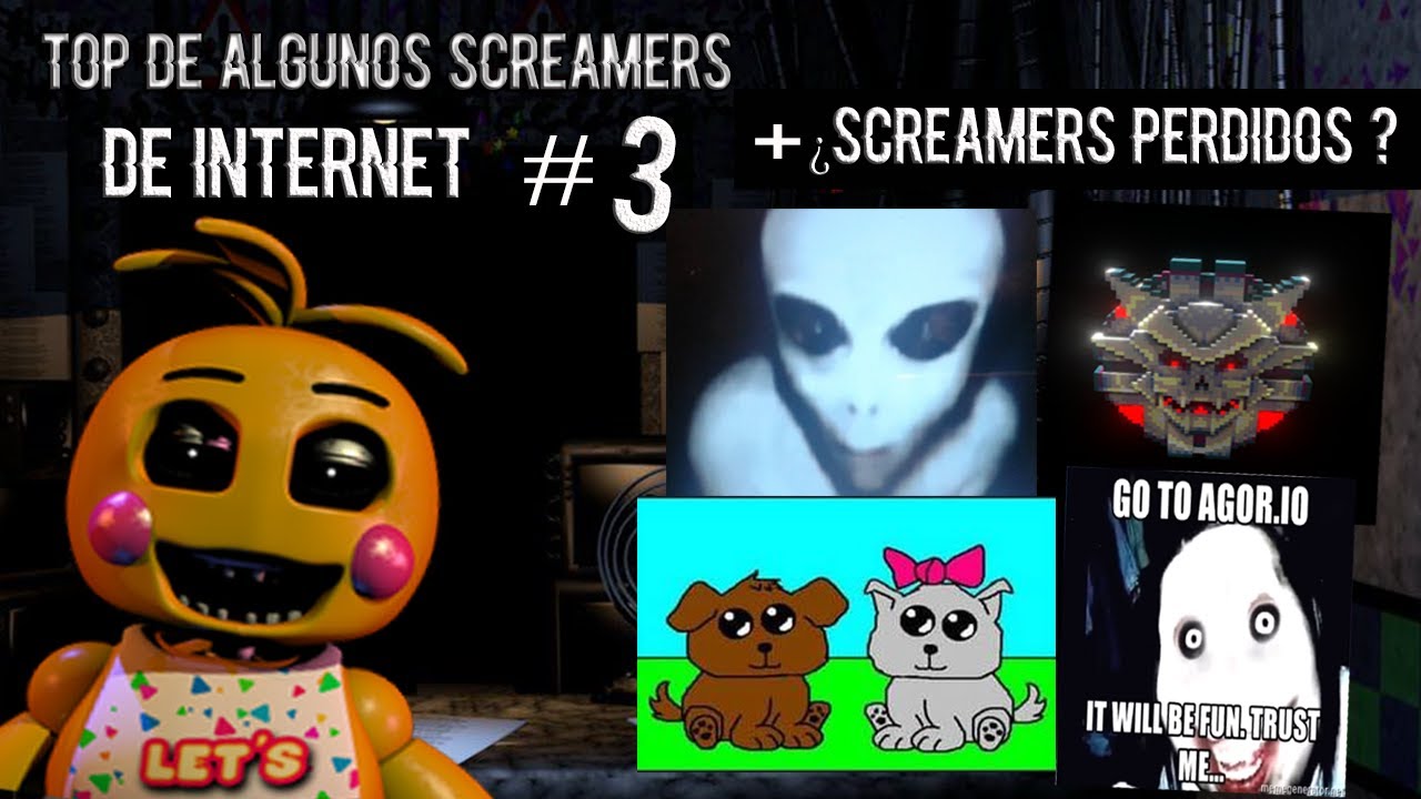 top de algunos screamer de internet #3 | + ¿screamers perdidos? - YouTube
