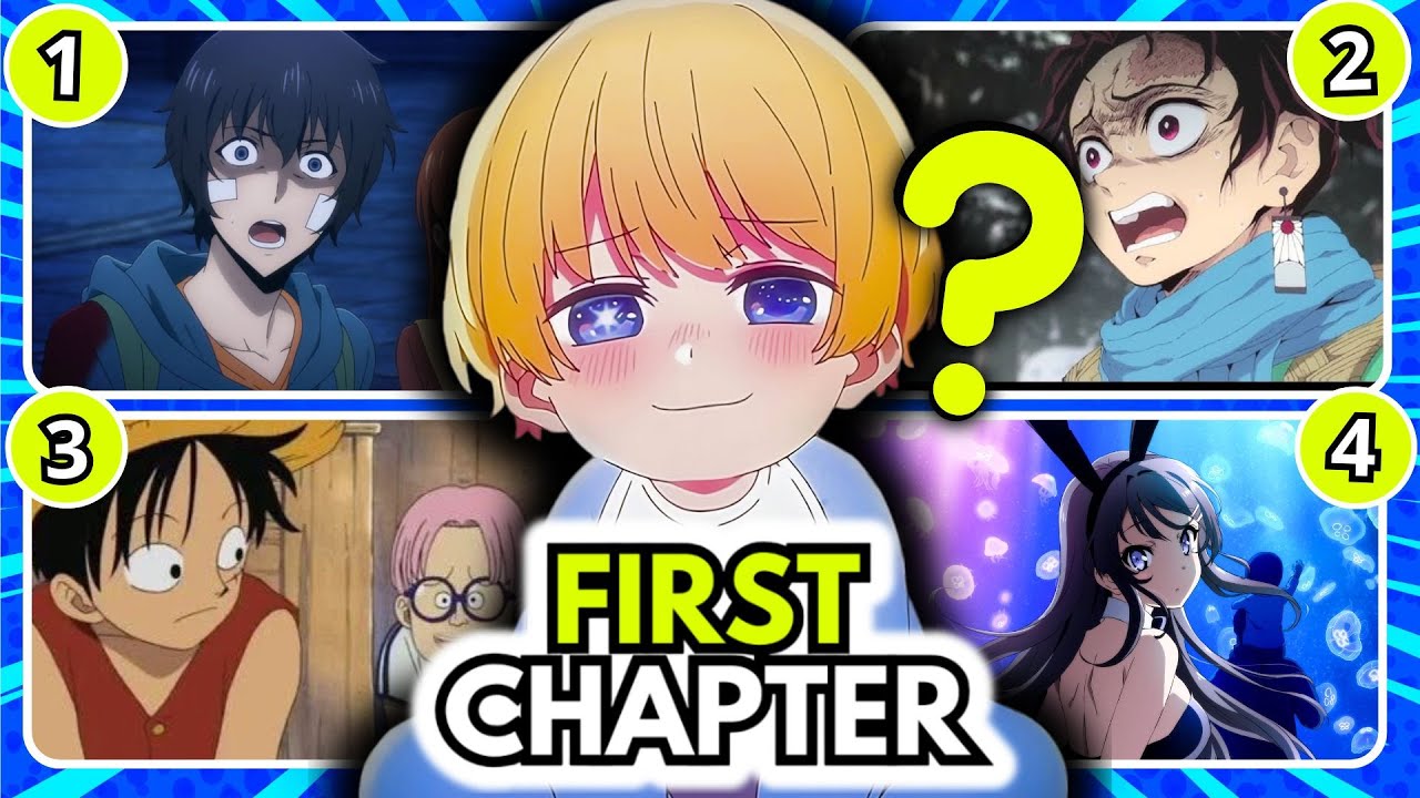CAN YOU GUESS THE ANIME BY THE FIRST CHAPTER? (Very Easy - Very Hard) 🎬 ...