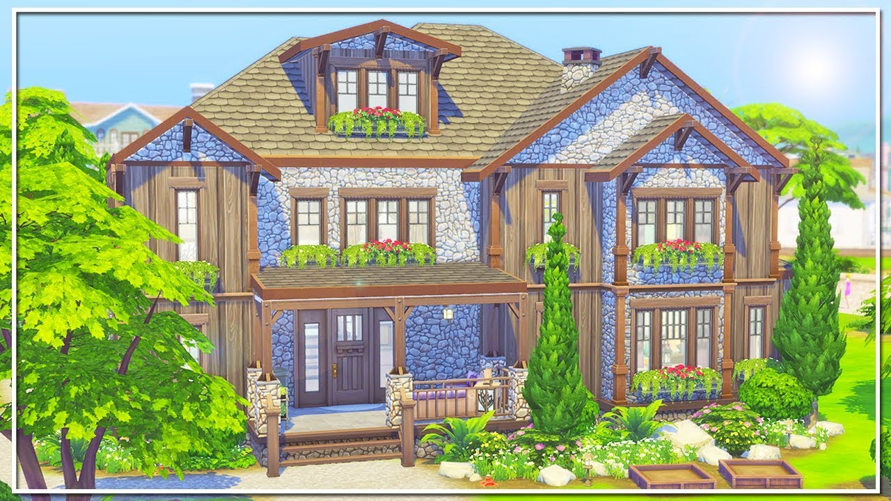 THE SIMS 4 | BUILD | SEASONS + BASE GAME FAMILY HOME (Seasons Expansion ...
