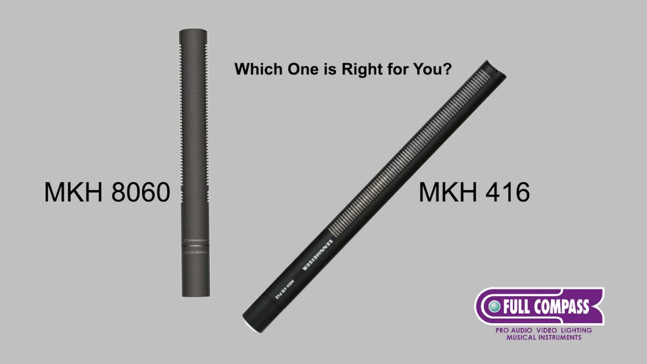 Sennheiser MKH 8060 vs MKH 416 - YouTube