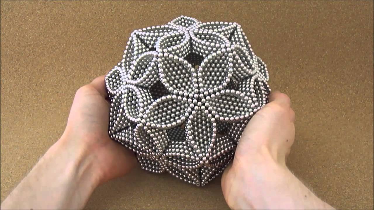 Large Flower Dodecahedron (Zen Magnets) - YouTube