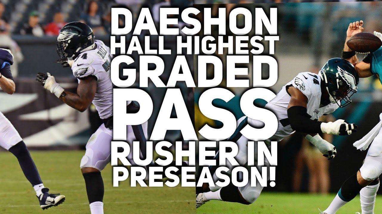 PFF: Daeshon Hall Highest Grade Pass Rusher Through Two Preseason Games ...