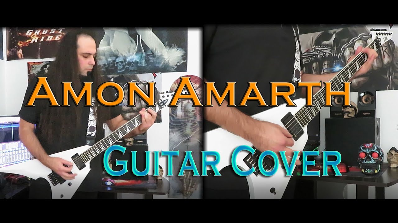 Amon Amarth - Runes to My Memory Guitar Cover - YouTube