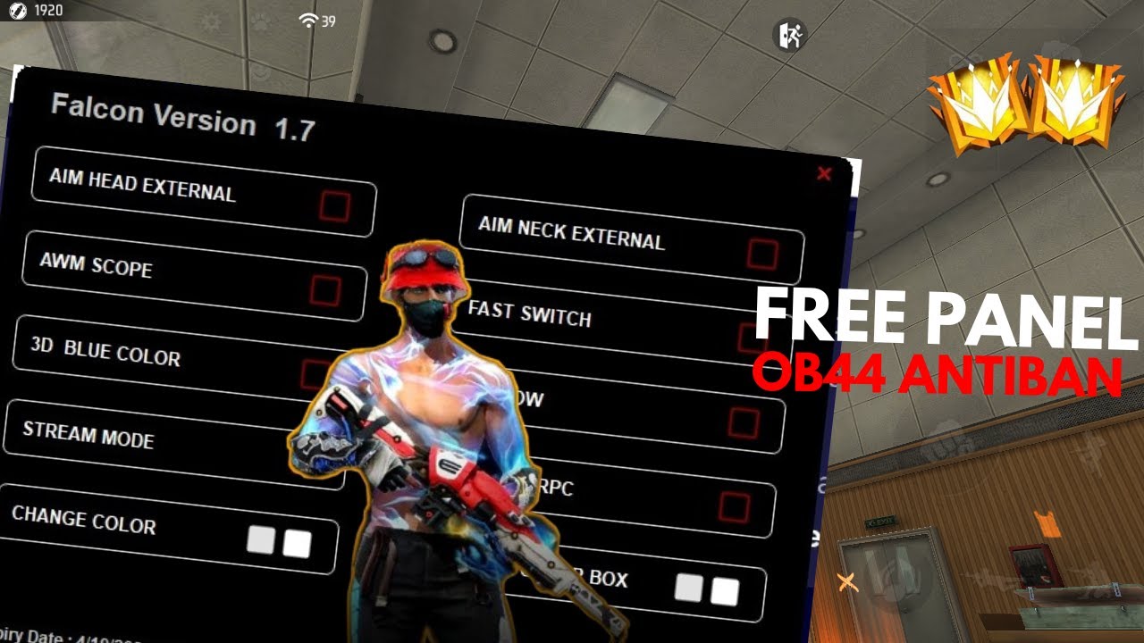FREE PANEL FREE FIRE NEW PANEL IN PC | AIMBOT PANEL | OB43 PC PANEL ...