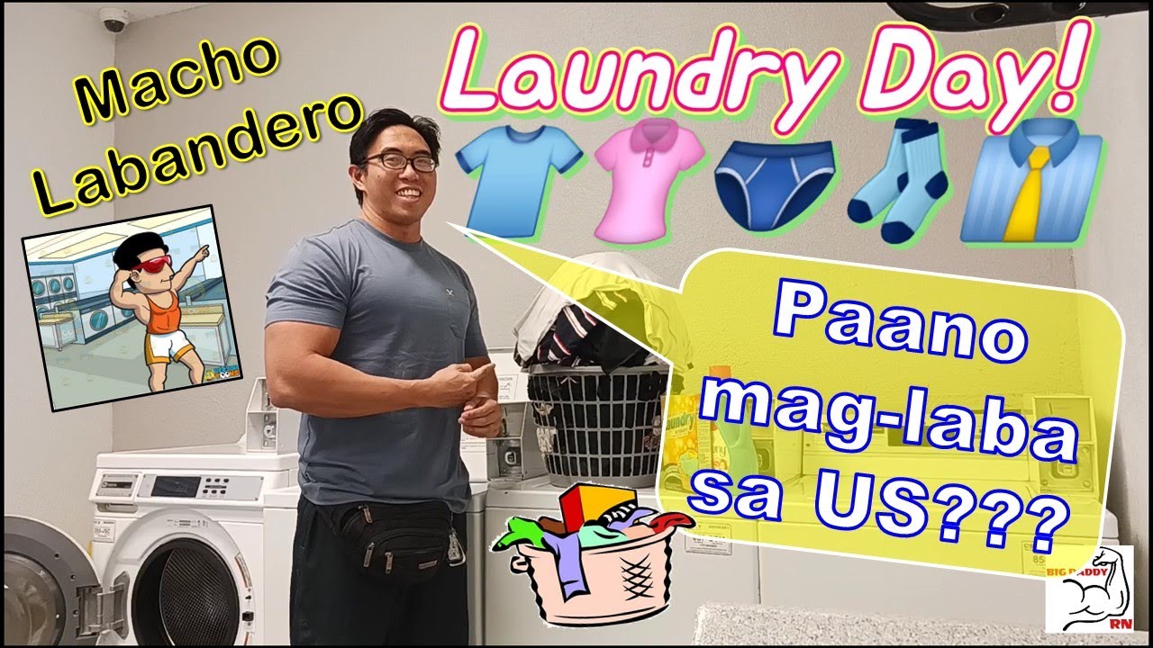 How to do your Laundry in the US, Labada tips! - YouTube