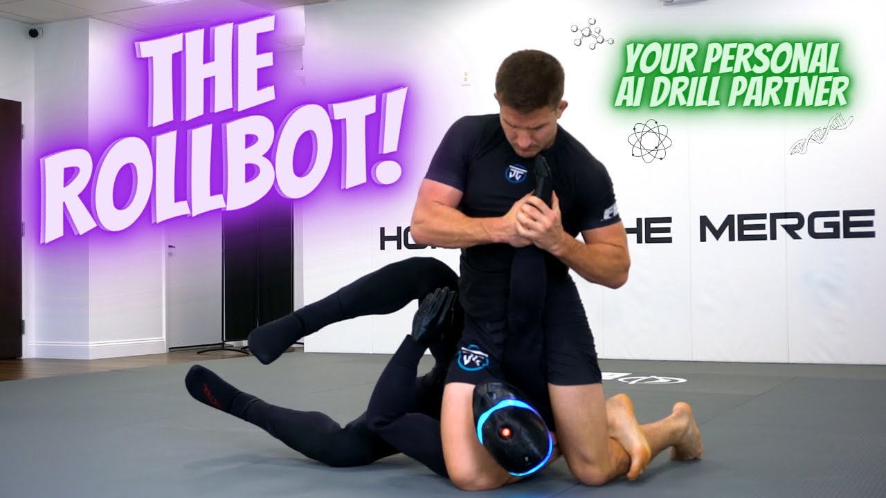 Rollbot - The High Tech AI Grappling Drill Partner - YouTube