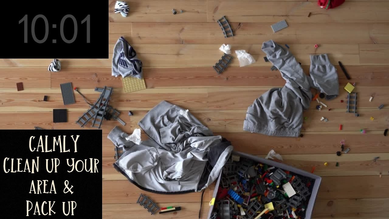 10 minute Clean Up Timer with Relaxing Background Music - YouTube