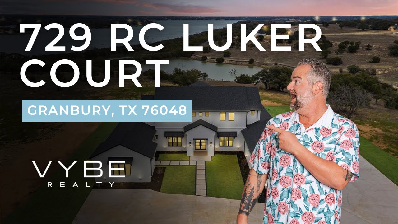 Panoramic LAKE VIEWS with 3 Acres |Luxury Home | Granbury Tx - YouTube