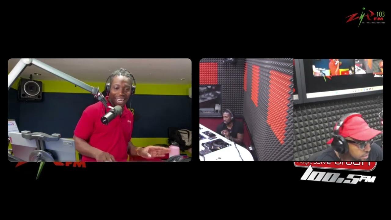 Zip 103FM || Simulcast with Slam 100.5 FM from Trinidad - YouTube