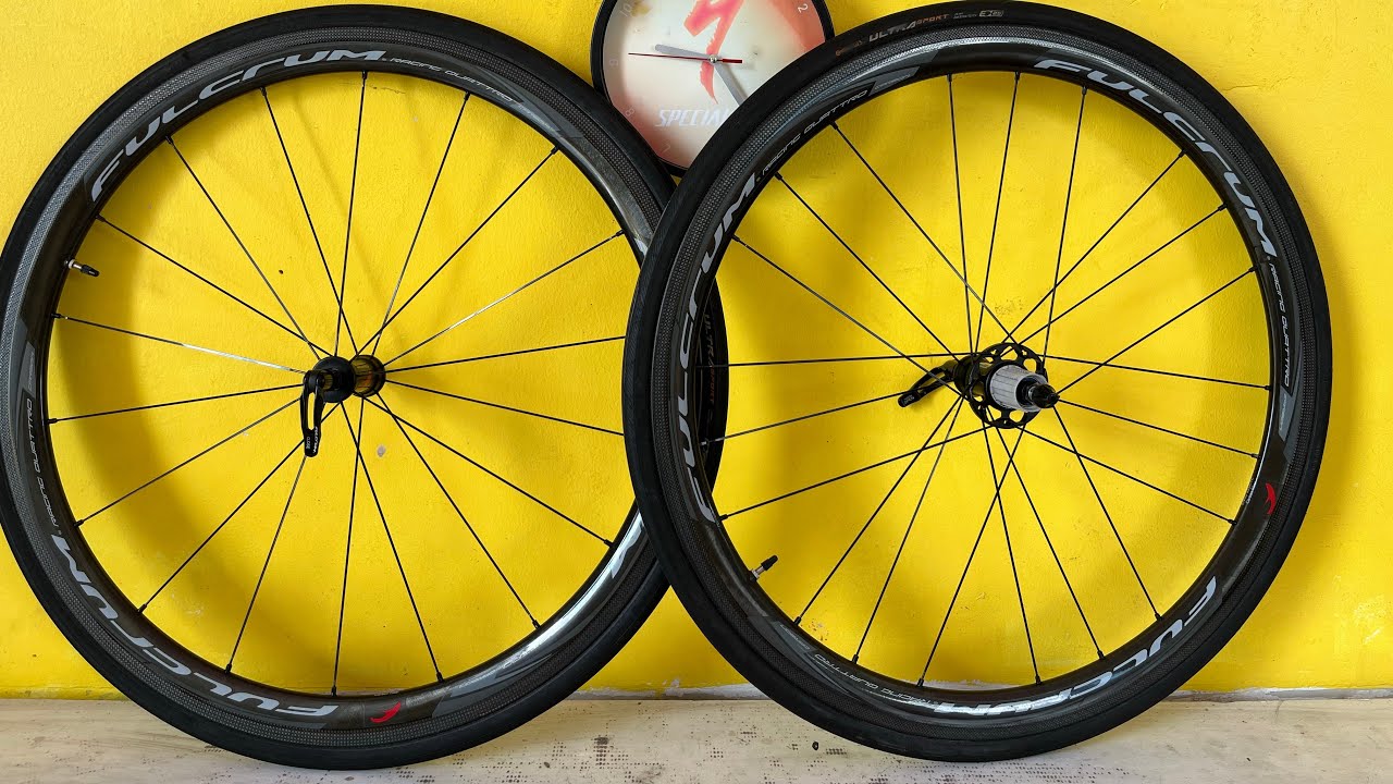 Bánh bộ Fulcrum Racing Quattro Carbon 40 AC3 rim clincher ( vỏ ruột rời ...