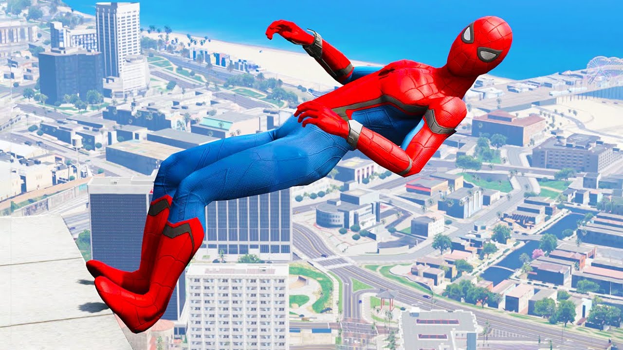 GTA 5 Falling off Highest Buildings #39 - GTA 5 Funny Moments & Fails ...