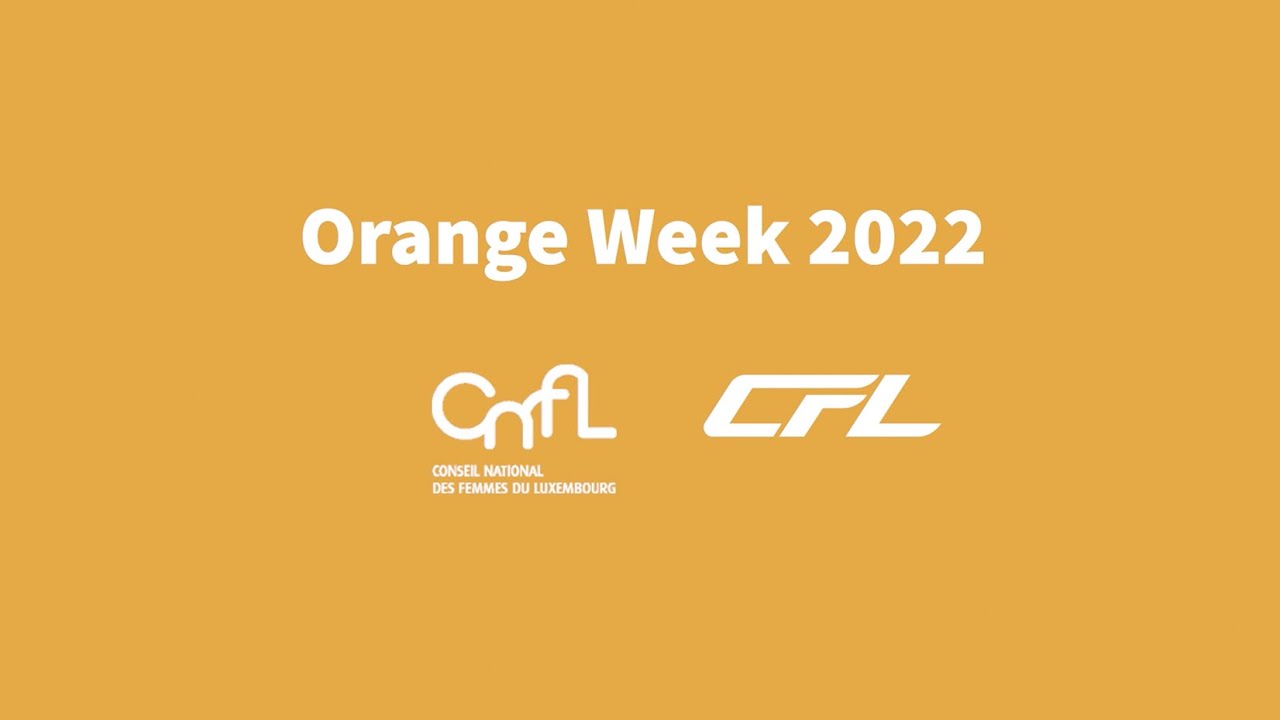 Orange Week 2022 - YouTube