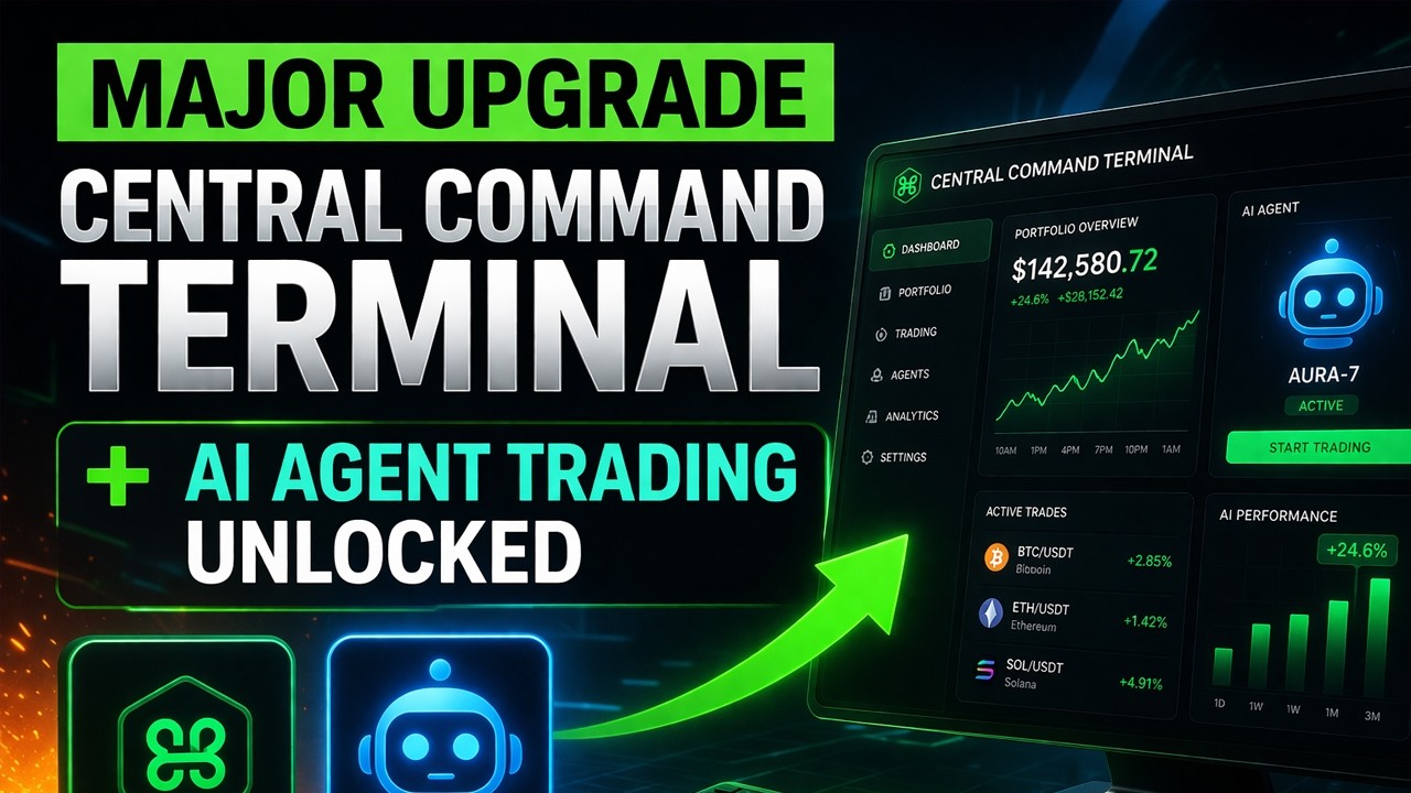 Central Command Terminal Just Leveled Up… AI Trading Is HERE 🤖📈 - YouTube