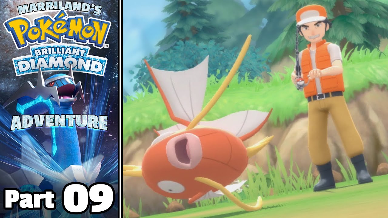 Pokémon Brilliant Diamond, Part 09: It's the MAGIKARP GUY! - YouTube
