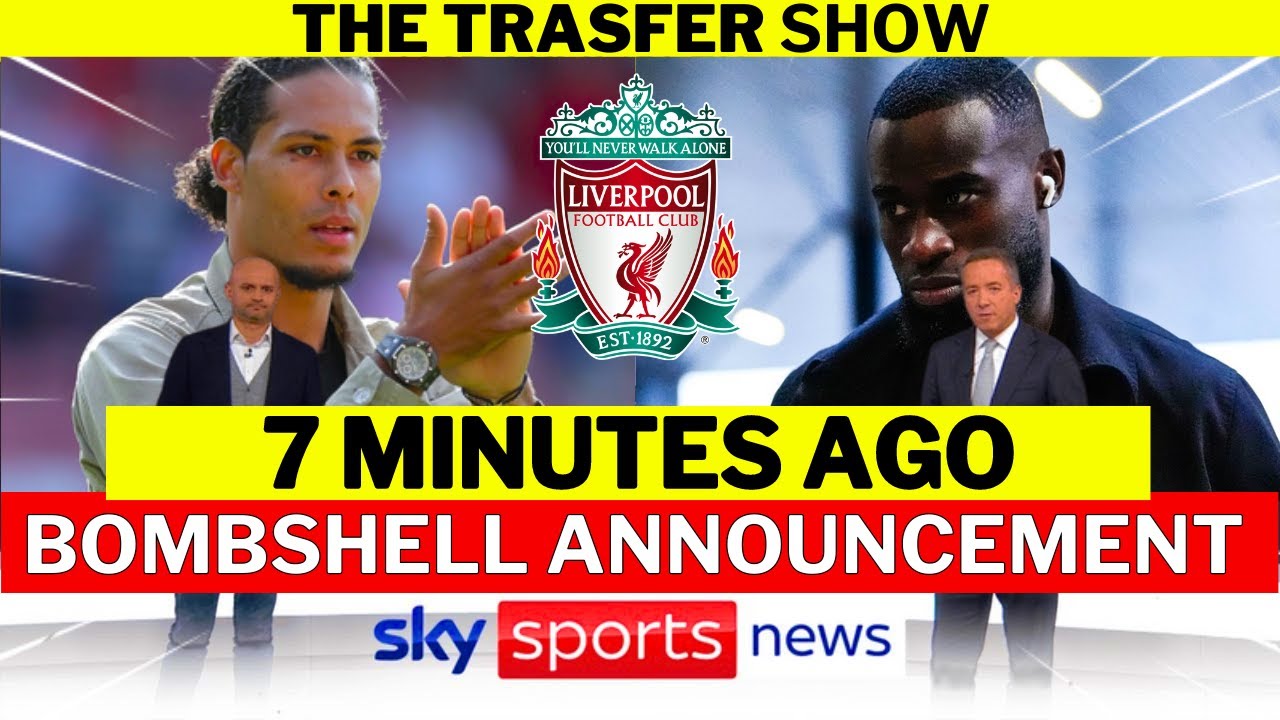 💥 VAN DIJK'S BOMBSHELL ANNOUNCEMENT ROCKS FOOTBALL WORLD! - YouTube