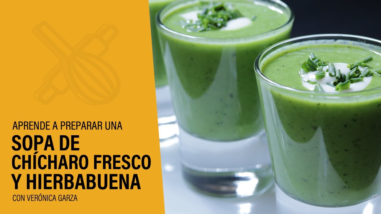 Sopa De Chícharo Fresco y Hierbabuena - YouTube