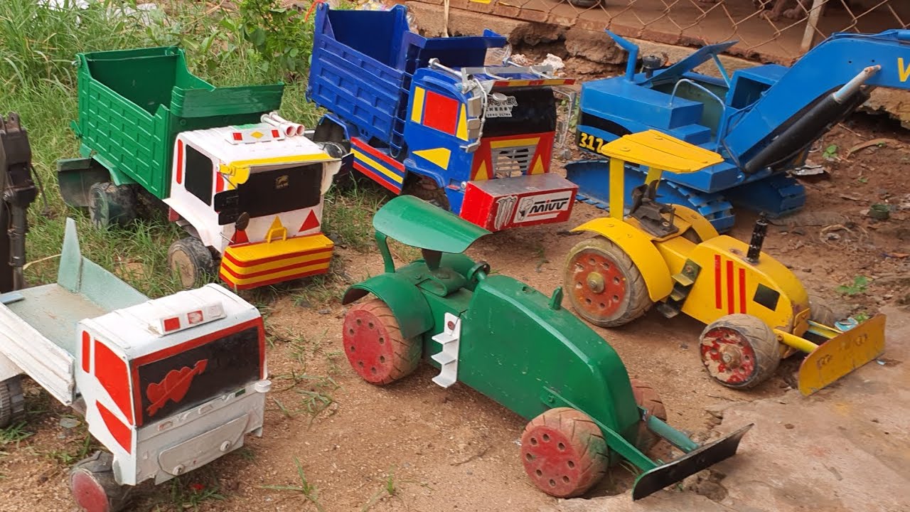 DIY Small Tractor Farming - YouTube